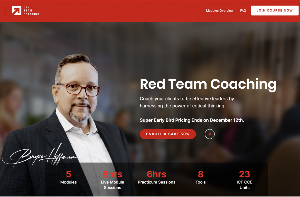 Red Team Coaching - Coaching.com